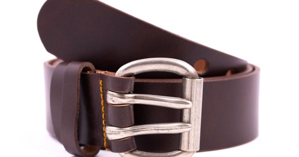 ΑΝΔΡΙΚΗ ΔΕΡΜΑΤΙΝΗ ΖΩΝΗ MGS ΚΑΦΕ | ModernGreekSandals.com