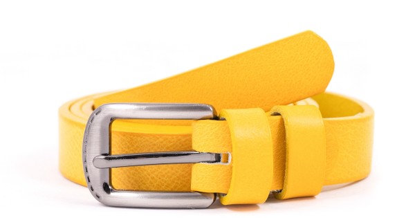 ΖΩΝΗ ΓΥΝΑΙΚΕΙΑ MGS ΔΕΡΜΑΤΙΝΗ ΚΙΤΡΙΝΗ | ModernGreekSandals.com