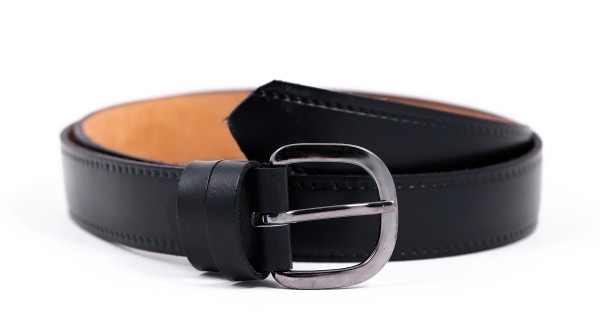 ΑΝΔΡΙΚΗ ΜΑΥΡΗ ΔΕΡΜΑΤΙΝΗ ΖΩΝΗ MGS ΜΕ ΑΓΚΡΑΦΑ BASIC GUNMETAL ...